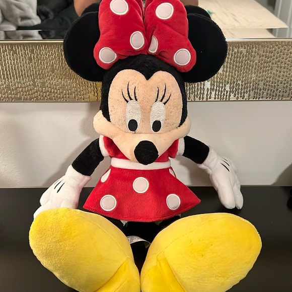 Disney | Toys | Disney Parks Minnie Mouse Plush | Poshmark